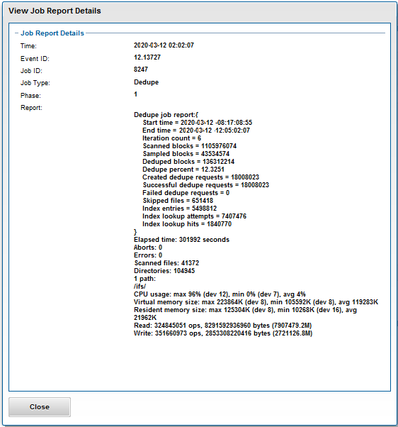 OneFS SmartDedupe – Monitoring & Management – Unstructured Data Quick Tips