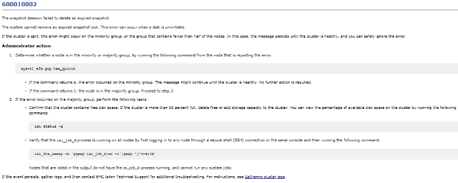OneFS CELOG – Unstructured Data Quick Tips