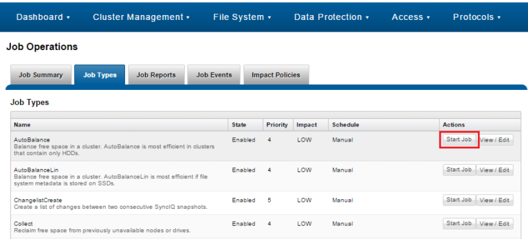OneFS Job Engine Management – Unstructured Data Quick Tips OneFS Job Engine Management – Unstructured Data Quick Tips