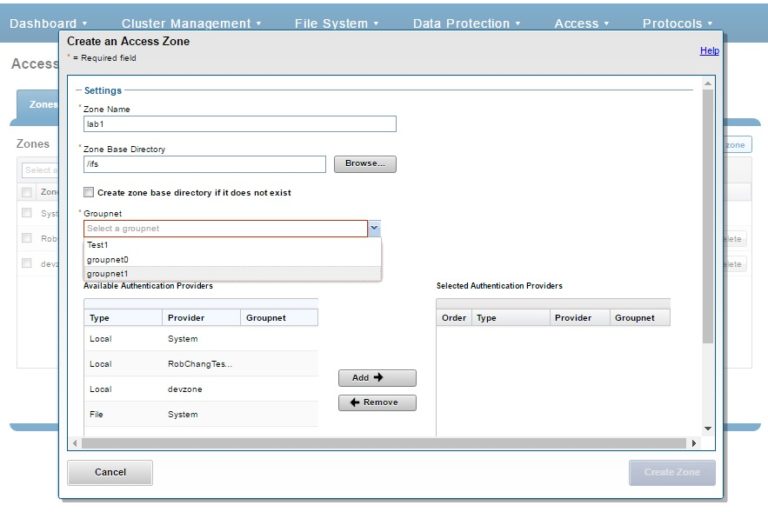 Onefs Groupnet And Network Tenancy Unstructured Data Quick Tips