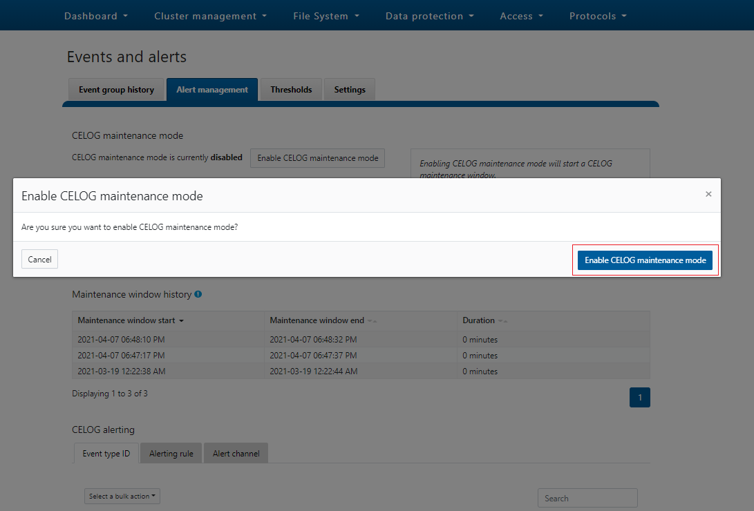 OneFS CELOG Alerts and Events WebUI – Unstructured Data Quick Tips