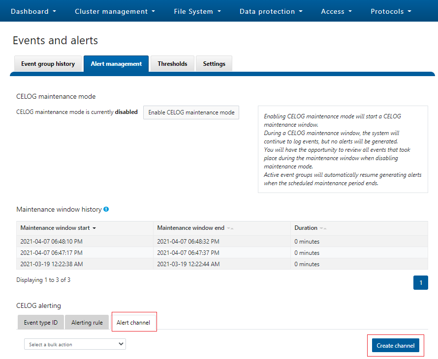 OneFS CELOG Alerts and Events WebUI – Unstructured Data Quick Tips