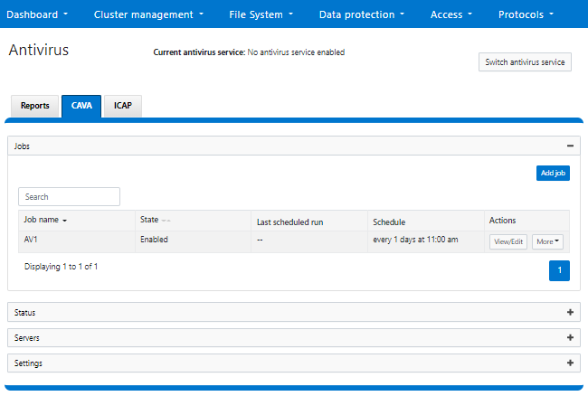 Onefs Cava Configuration And Management Unstructured Data Quick Tips