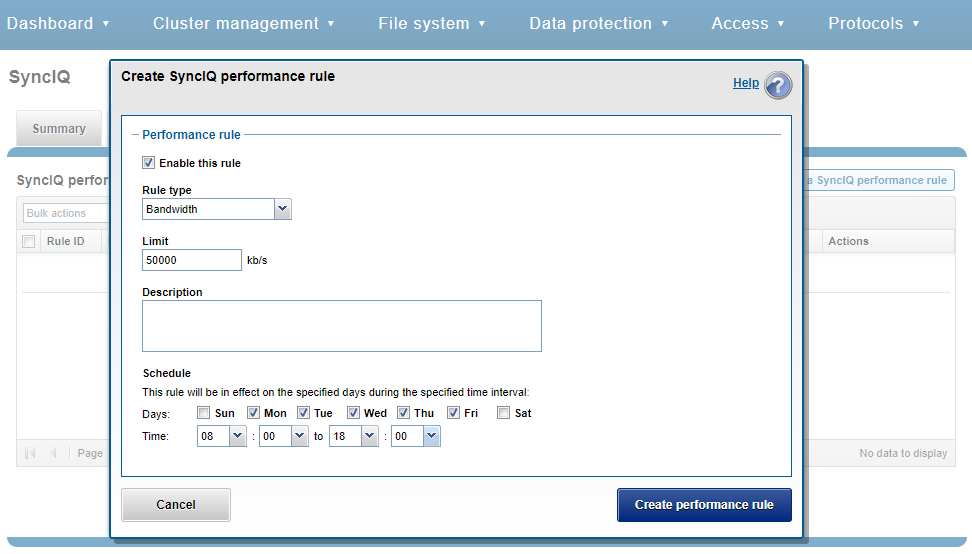OneFS Replication Bandwidth Management – Unstructured Data Quick Tips OneFS Replication Bandwidth Management – Unstructured Data Quick Tips