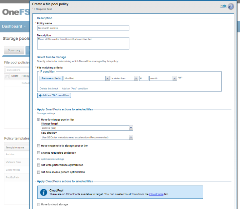 OneFS Tiers and Pools – Unstructured Data Quick Tips