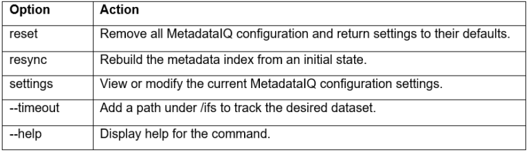 Onefs Metadataiq Cluster Side Configuration Unstructured Data Quick Tips