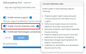OneFS and Dell Technologies Connectivity Services Management and Troubleshooting – Unstructured ...